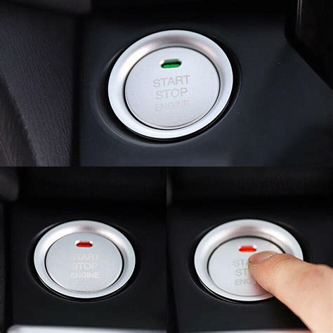 Engine Start Push Button Console Switch Cover Trim Grandado