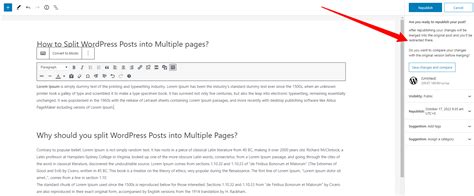 A Quick Method To Save Changes Without Publishing WordPress Post Page