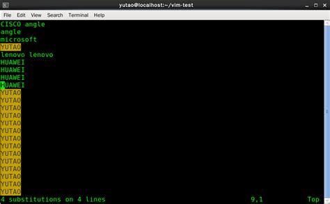 vim 5 搜索命令和替换命令 search hit bottom csdn博客