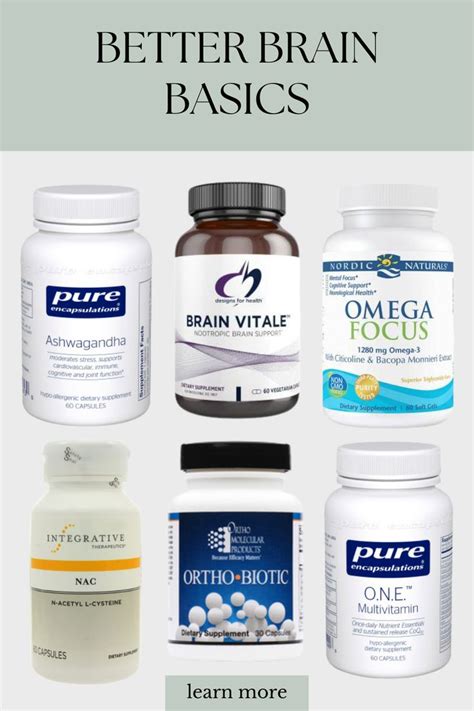 better brain supplements for optimal cognitive function