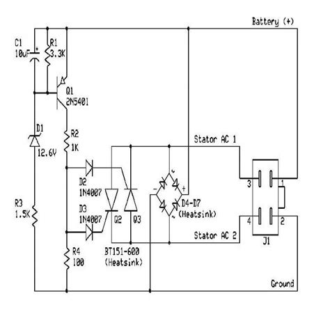 A Comprehensive Guide To Understanding Motorcycle Voltage Regulator Schematics