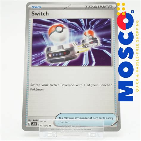 Switch 194198 Scarlet And Violet Base Set Pokemon Tcg Mosco