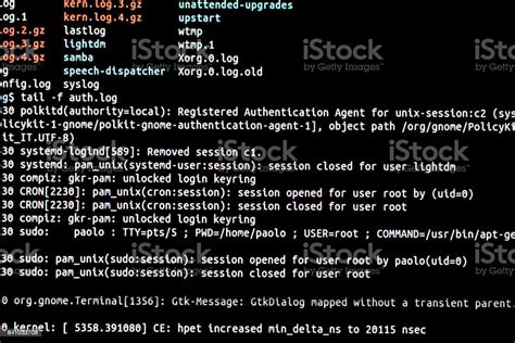 server administration analysis of authentication log files in an