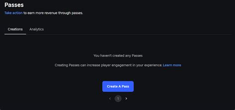 Passes Arent Listed On Creator Hub Creator Hub Bugs Developer Forum