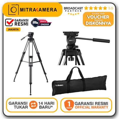 Promo Tripod Libec Th 650 Ex Video Tripod System Cicil 0 3x Jakarta