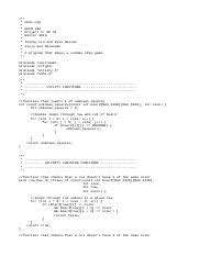 Ohhi Cpp Ohhi Cpp EECS 183 Project 3 0h H1 Winter 2018