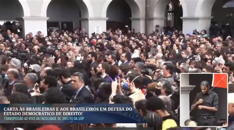 CARTA ÀS BRASILEIRAS E AOS BRASILEIROS EM DEFESA DO ESTADO DEMOCRÁTICO
