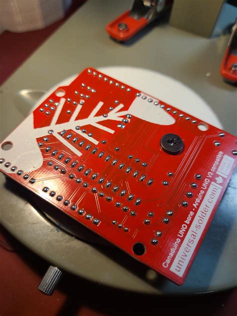 Canaduino Uno All Soldered Up Pretty Dome Style This Is A Toughened Version With Better Power