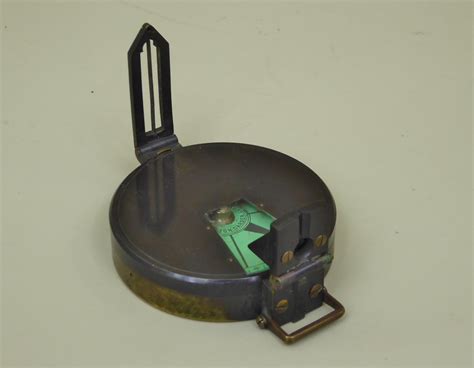 Prismatic Compass Dry Card Physics Museum The University Of Queensland Australia