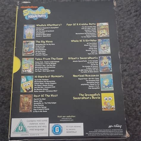 Spongebob Squarepants Collection Dvd In B65 Sandwell Für 1000 £ Zum