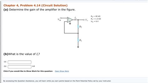 Solved Chapter 4 Problem 4 14 Circuit Solution A Chegg
