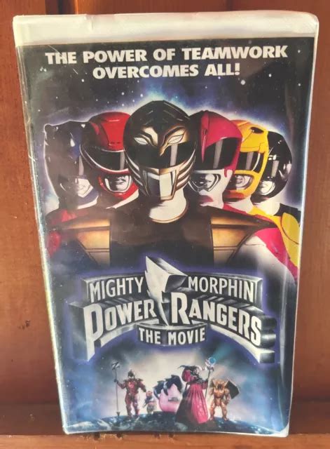Mighty Morphin Power Rangers The Movie Vhs 1995 £13 54 Picclick Uk