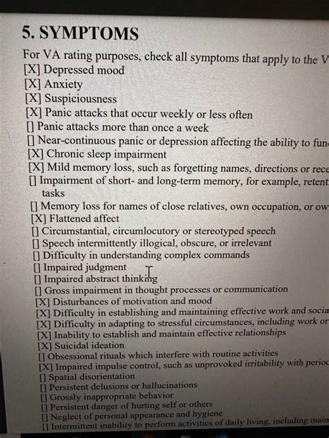 Initial Ptsd Dbq R Veteransbenefits