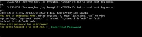 How To Boot Debian Into Rescue Emergency Mode