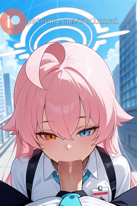 Rule 34 Ai Generated Blowjob Blue Archive Hoshino Blue Archive