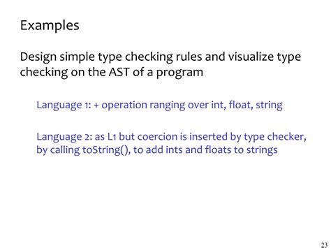 Ppt Lecture 17 Static Types Type Safety Static Vs Dynamic Checks