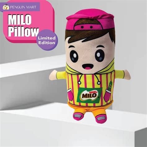 Milo Pillow Plushier Street Dancer Collectible Milo Collection 可爱抱枕美禄 Shopee Malaysia