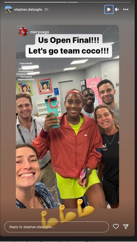 Who Sits In Coco Gauffs Players Box Guide To Coco Gauffs Team