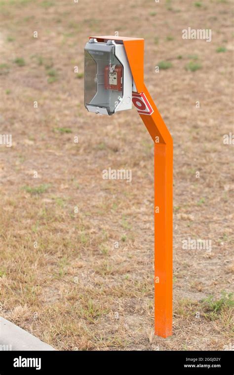 Emergency Situation Fire Button Alarm Safety System And Fire And Fire Warning System Stock