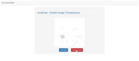 Javascipt Simple Image Transparency Sourcecodester