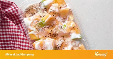 Resep Salad Melon Yogurt Sederhana Rumahan Di Yummy App
