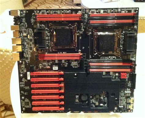 EVGA SR X Dual Socket LGA 2011 Motherboard Seen At CES TechPowerUp