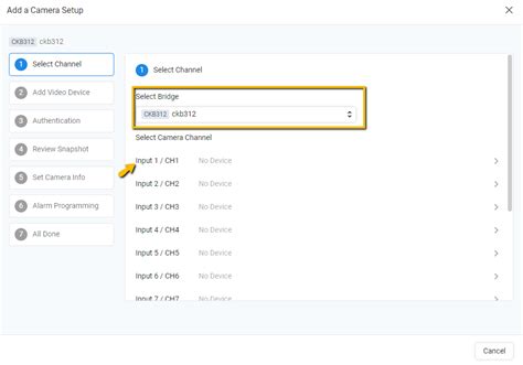 Mounting An Axis Camera To The Chekt Bridge Fw Verison 3 2 And Higher