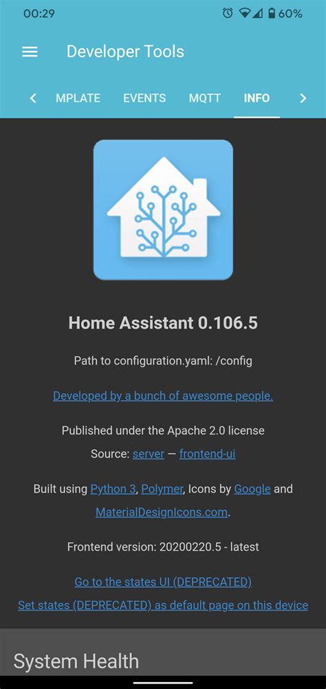 Is 0 106 5 Ready Configuration Home Assistant Community