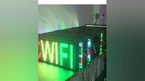 Programable Scrolling Led Moving Message Sign Full Color P Led