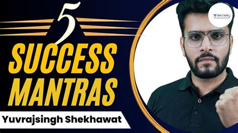 5 success mantras yuvraj singh shekhawat unacademy jee express