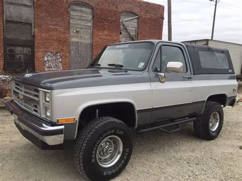 1986 Chevrolet K5 Blazer Silverado Sport Utility 2 Door 5 7l For Sale