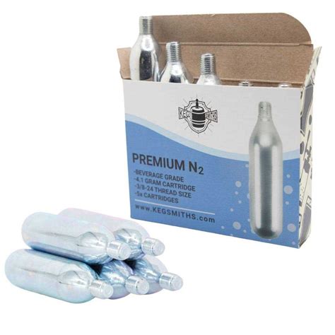 Keg Smiths Nitrogen Threaded Beverage Grade Cartridges Hardwareandtools Online Store