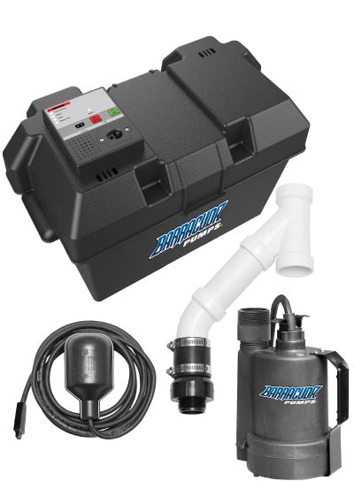 691 3220 Barracuda 12v Battery Backup Sump Pump System
