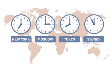 Premium Vector Time Zones Icon Clocks Showing Local Timezone