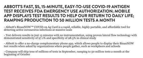 The King Is Back Abbott Laboratories Path To 11 Annual Returns Nyseabt Seeking Alpha