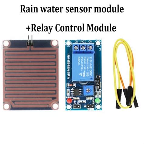 Module De Capteur De Pluie Efficace Pour Raspberry Pi Détection Rapide Et Préc Eur 7 88