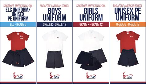 The Sas Uniform Singapore American School Ltd