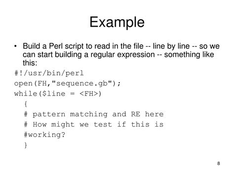 Ppt Perl And Substitution Operator S Powerpoint Presentation Free
