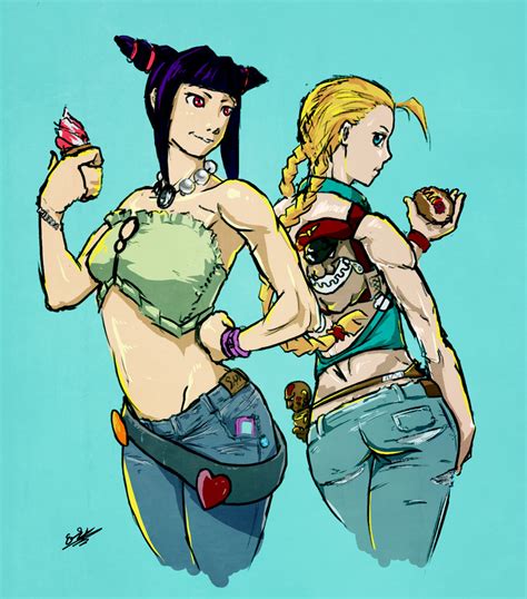 Cammy White Han Juri M Bison And Dhalsim Street Fighter Drawn By Eganto Danbooru