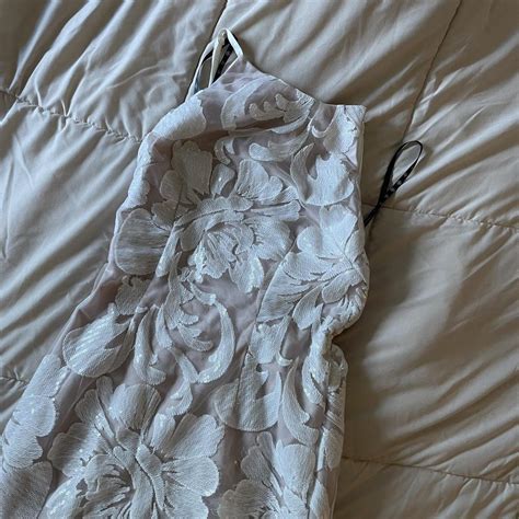 Backless Sequin Dress Super Cute And Form Fitting Depop