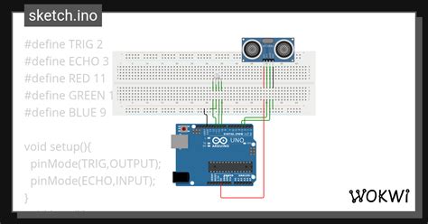 Led거리센서 Wokwi Esp32 Stm32 Arduino Simulator