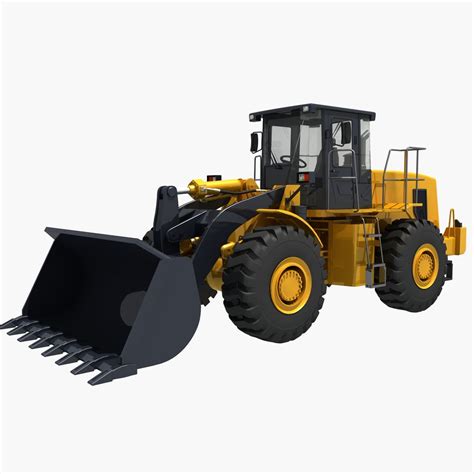 wheel loader 01 3d model 49 fbx max obj free3d