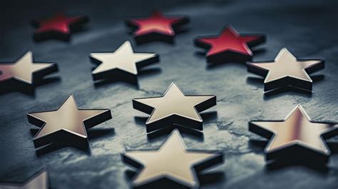 User Rating Stars Premium Ai Generated Image