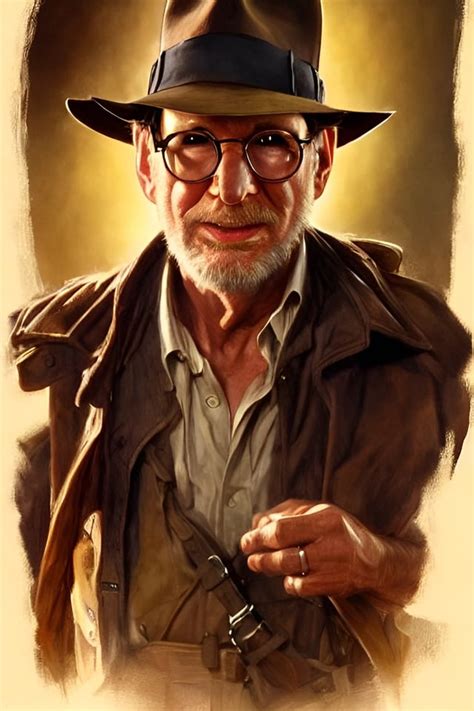 Spielberg As Indiana Jones Ai Art Rindianajones