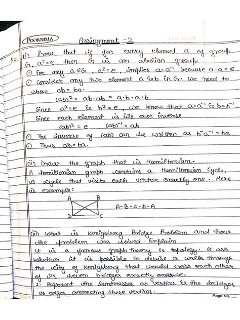 Maths Assignment Pdf