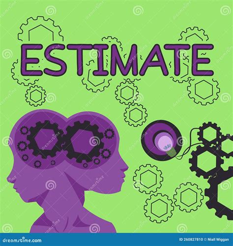 Sign Displaying Estimate Business Showcase Calculate Or Assess