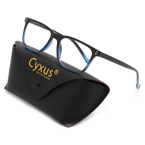 Cyxus Blue Light Blocking Reading Glasses Pc Blue Anti Eyestrain