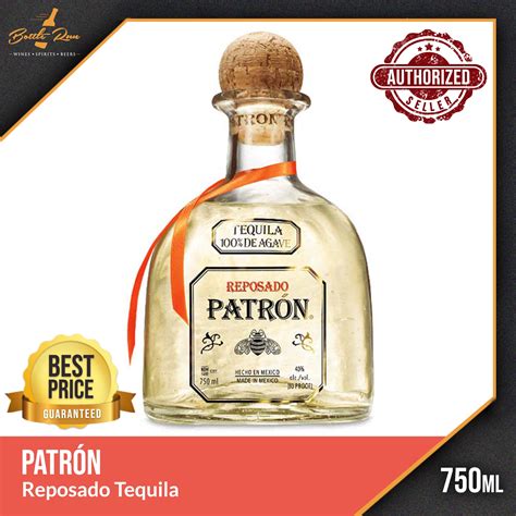 Patron Reposado Tequila 750ml Lazada Ph