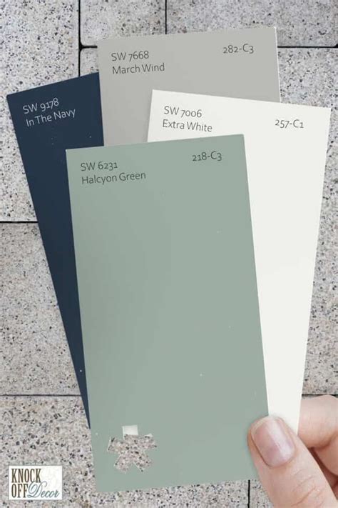 Sherwin Williams Halcyon Green Sw 6213 The Gorgeous Cool Blue Green