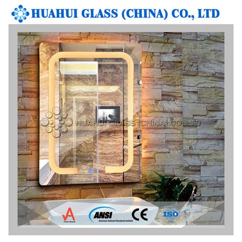 Bluetooth Speaker Touch Sensor LED Clock Electric Digital Bathroom Smart Mirror LED Mirror And